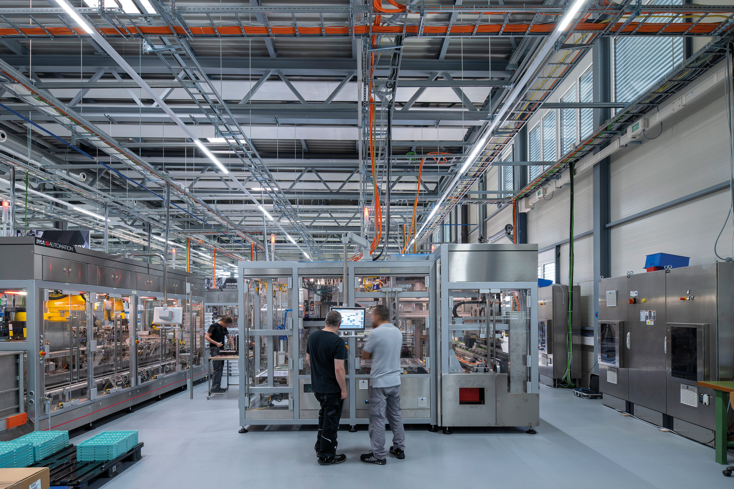 IMA Automation – Nouvelle halle industrielle - Pro-Inel SA | Bureau d ...
