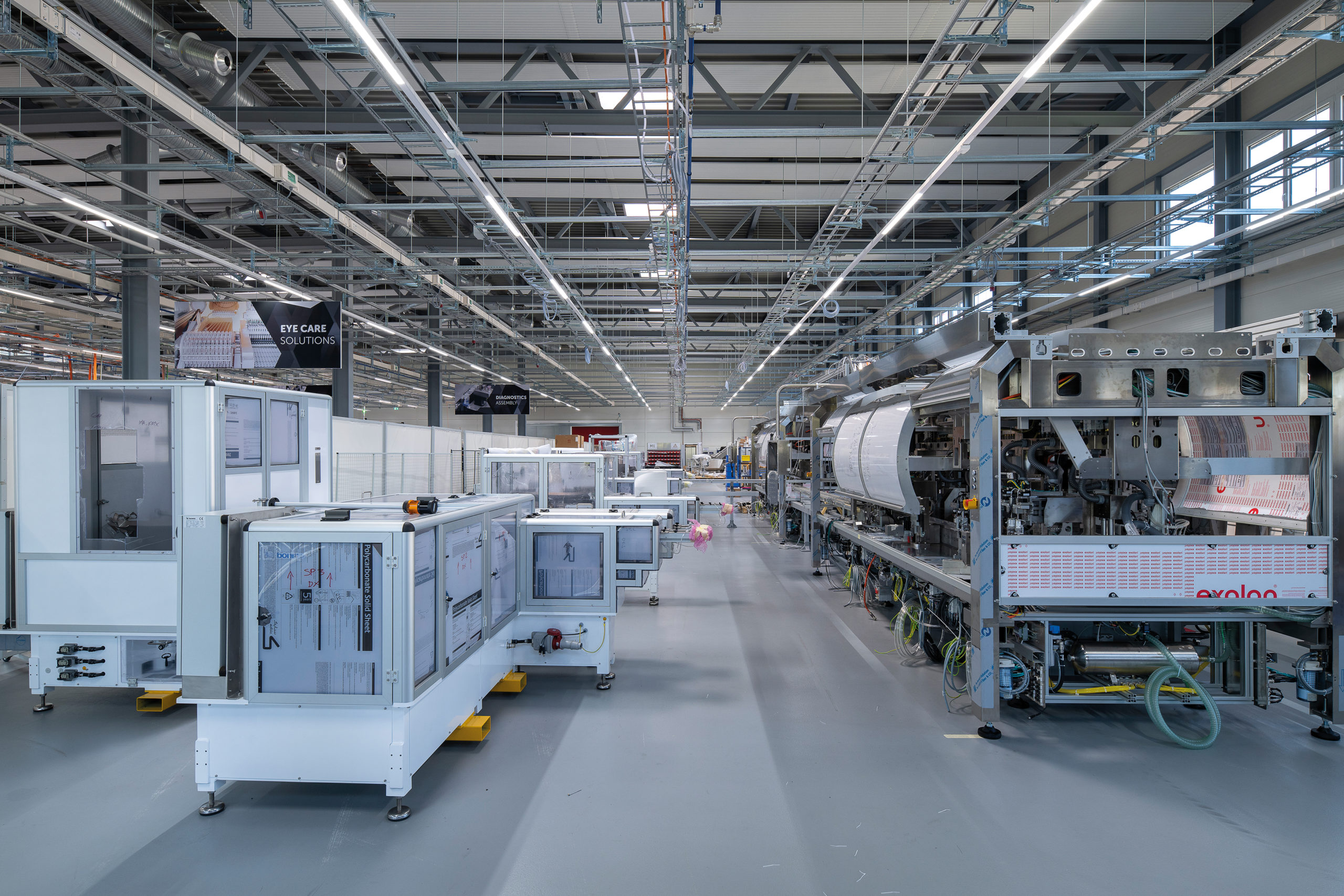 IMA Automation – Nouvelle halle industrielle - Pro-Inel SA | Bureau d ...